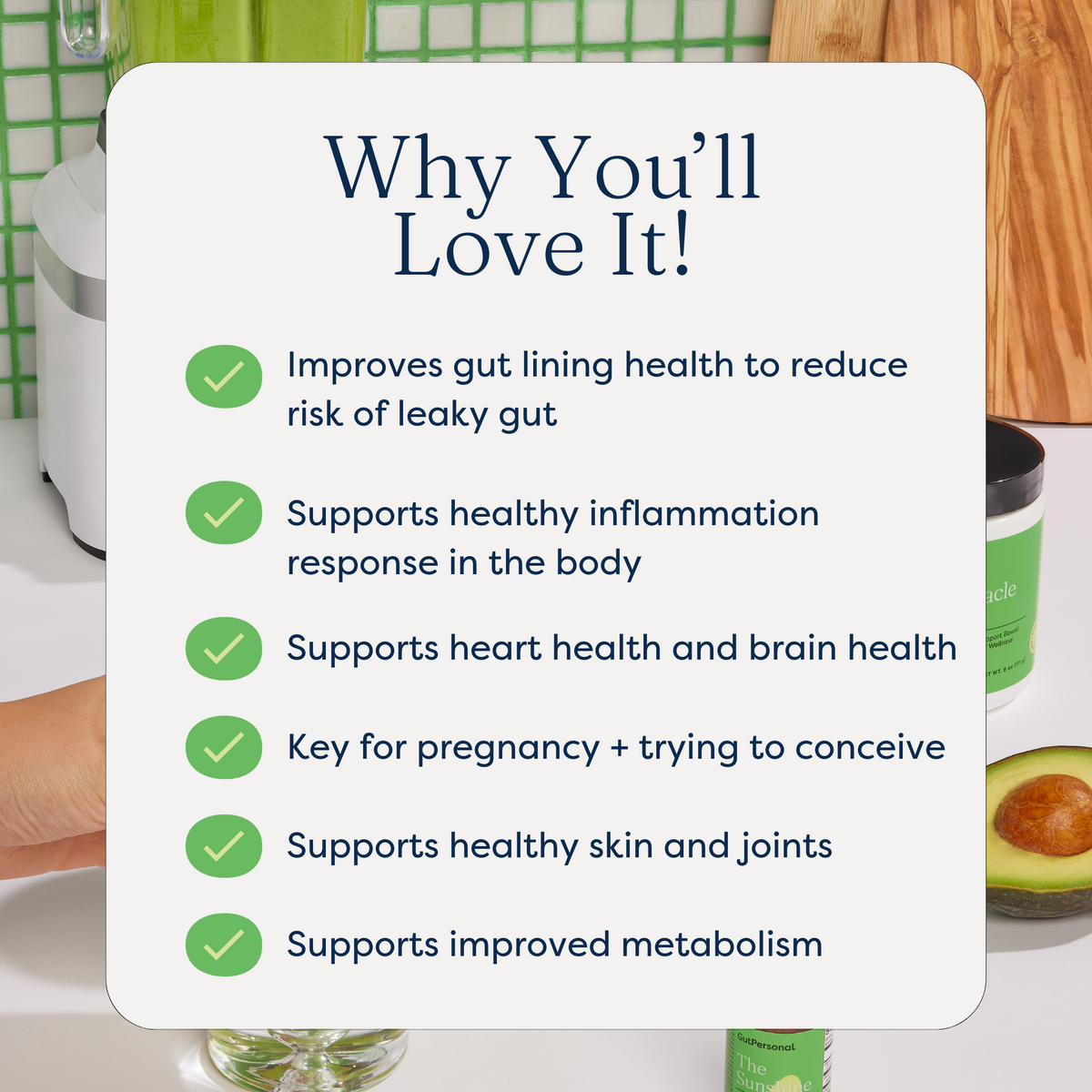 Omega 3 Supplement with EPA and DHA | GutPersonal