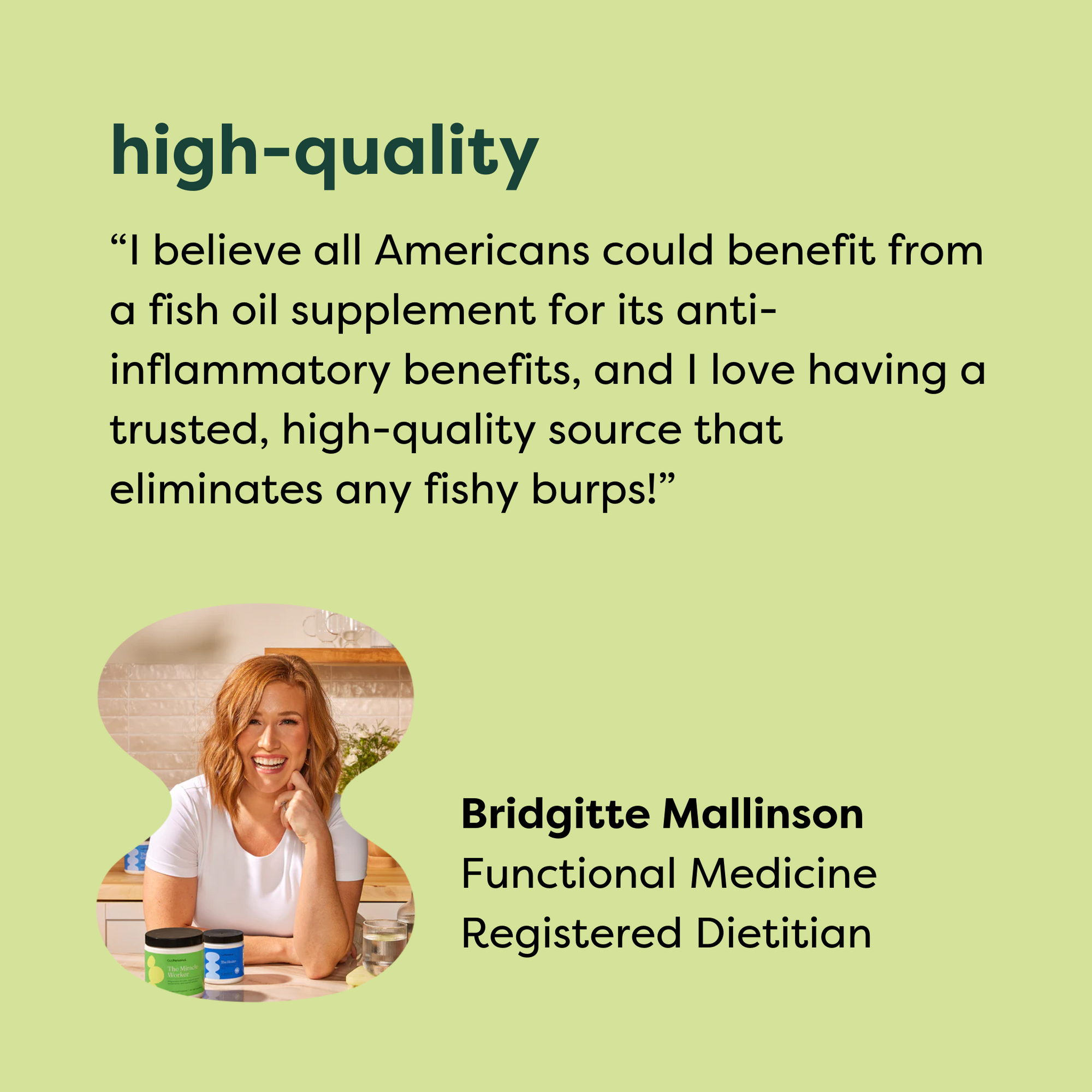 Omega 3 Supplement with EPA and DHA | GutPersonal